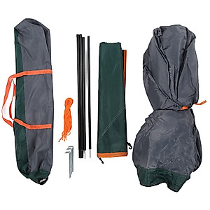 Quick Open Tent, 5 Sided Mosquito Net Design Waterproof Portable Foldable 4 Sided Tent with Shade Cloth, Camping Tents for Camping Gardening Hiking Fishing