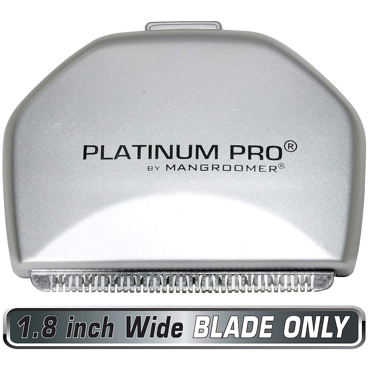 MANGROOMER - PLATINUM PRO New Back Hair Shaver Replacement Blade with 1.8 Inch Wide Blade Design!