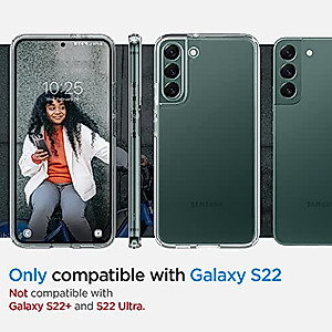 Spigen Ultra Hybrid Designed for Galaxy S22 Case (2022) - Crystal Clear