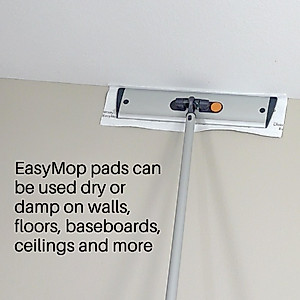 Diversey Taski Ultra Plus Mop Frame, 16" Mophead Size, Black/White, 16" Wide