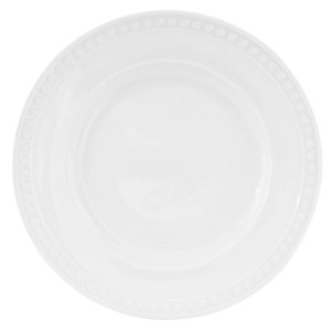 Everyday White 8.5 Inch Porcelain Salad Plates by Fitz and Floyd