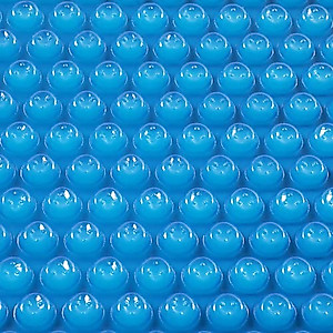 VINGLI 12Mil Solar Pool Cover Rectangle Solar Blanket for Inground Pool and Above-Ground Swimming Pool, Blue (18' x 36')