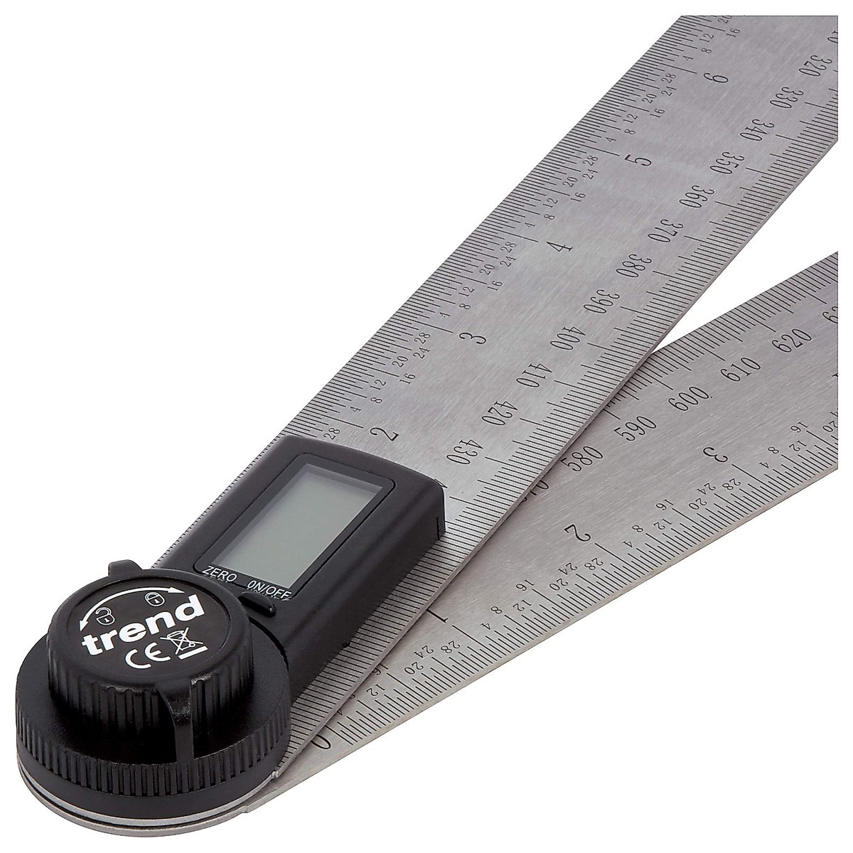 Trend 20 Inch Digital Angle Ruler for Precise Internal and External Angle Measurements, DAR/500