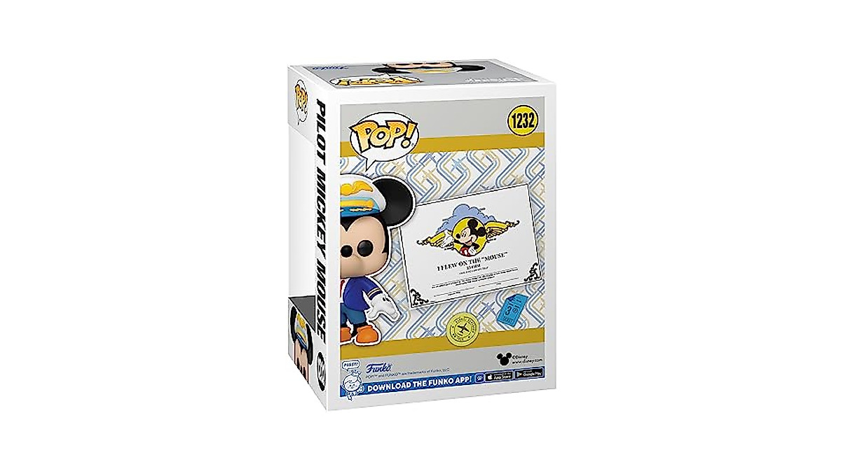 Funko Disney Mickey Mouse Pilot Pop! Collectible Figurine
