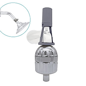 Bathtub Faucet Filter-Bath Filter-Bathtub Water Purifier-Shower Filter-Chlorine Filter-Multi-Stage Shower Filter w/Replaceable Cartridge, Reduces Dry Itchy Skin