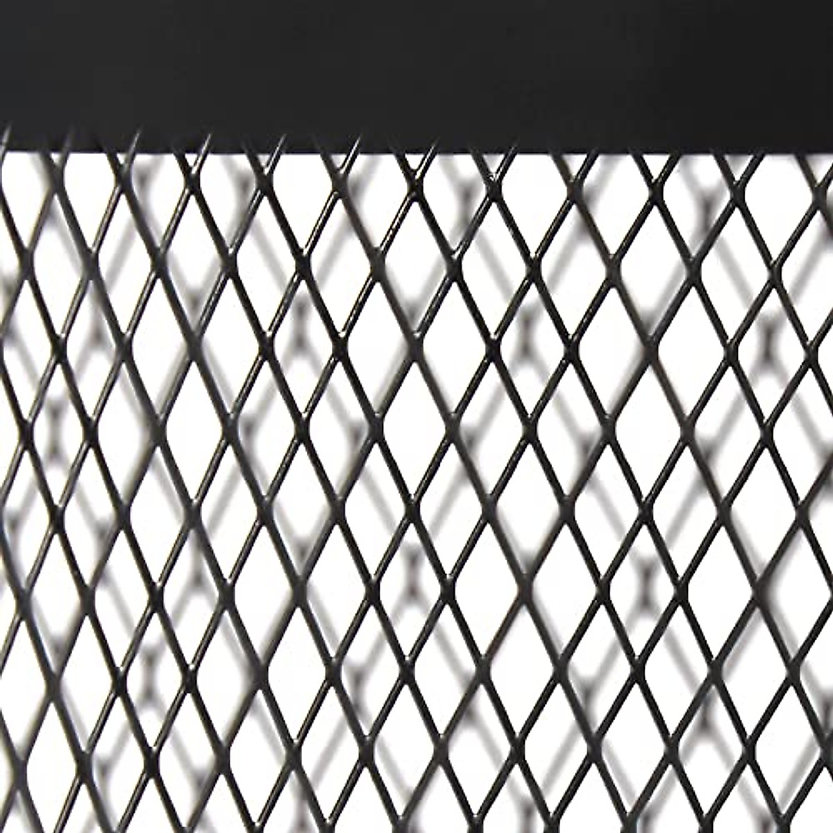 Simple Designs LT1075-BLK Cylindrical Steel Table Lamp, Black, 5.88 x 5.88 x 12.75