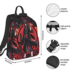 Lightweight Travel Laptop Backpack for Women/Boys Hiking Unisex Daypack Cute Anime Notebook Bookbag Gifts
