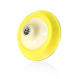 Maxshine Rotary Polisher Plate 5”/125mm – Hook & Loop Backing Plate for 5/8” Thread, Easy Contouring, Suitable for High-Speed Polishers
