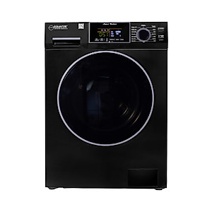 Equator Compact Washer 1.6cf/15lbs PET CYCLE 15 Programs 110V in Black