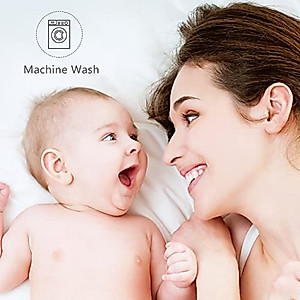 SWEET DOLPHIN 12 Pack Muslin Burp Cloths Large 100% Cotton Hand Washcloths for Baby - Baby Essentials Extra Absorbent and Soft Boys & Girls Milk Spit Up Rags for Newborn Registry - White, 20" X10"