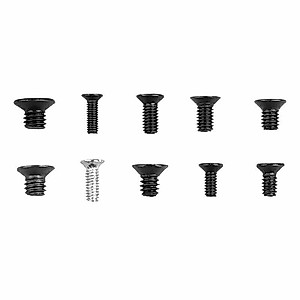 TECKEEN 500Pcs Universal Laptop Notebook Computer Repair Screws Kit with Plastic Box