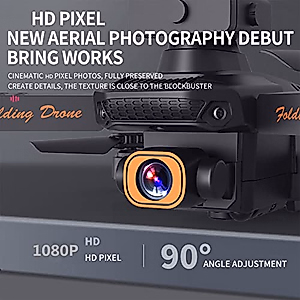 1080p Drone Camera: With Camera Drone, Real-Time Transmission, Trajectory Flight, Suitable For Beginners, Travel Aerial Photography, Children And Adult Gifts