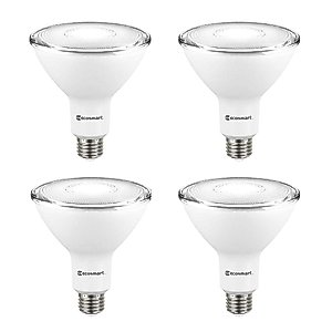 EcoSmart 90-Watt Equivalent PAR38 Non-Dimmable Flood LED Light Bulb Daylight (4-Pack)