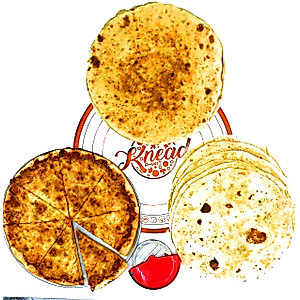 Knead-A-Mat Large Round Silicone Dough Mat