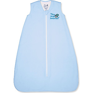 Baby Merlin's Magic Dream Sack - Microfleece Baby Wearable Blanket - Blue - Baby Sleep Sack 6-12 Months