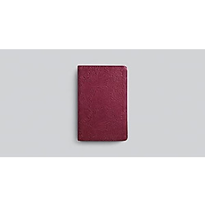 ESV Large Print Value Thinline Bible (TruTone, Raspberry, Floral Design)