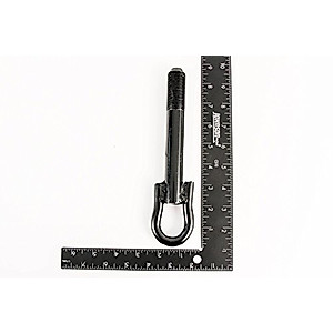 Red Hound Auto Replacement Tow Hook Assembly Compatible with Toyota Prius, Yaris, Yaris S, Yaris L/LE/SE & Scion xD for Front Bumper - Screw in