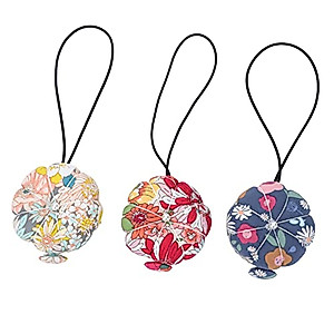 DOITOOL 3pcs Pumpkin Pin Pack Corsage Wristlet Band Sewing Machine Accessories Magnetic Pin Cushion Needlework Pin Cushions Needle Pin Collector Sewing Pin Pad Printed Pin Cushion Work