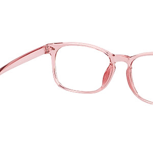 WINTOO Blue Light Glasses for Woman Men | 99% Blue Light Blocking Glasses | Computer Glassess | Night Driving | Gaming | TV Phone Screen Reader Square Frame | Anti Eyestrain & UV Glare Protection