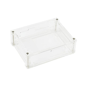 Waveshare Jetson Nano Acrylic Case Specialized for Jetson Nano 2GB Developer Kit Precise Opening Design Easy Access for GPIO and Camera Port