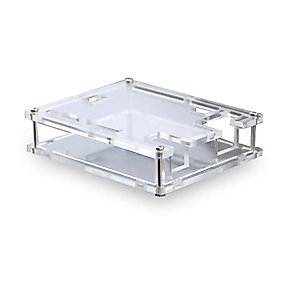 Treedix Acrylic Experimental Clear Case Compatible with Base-Plate Compatible with Arduino UNO R3 Board