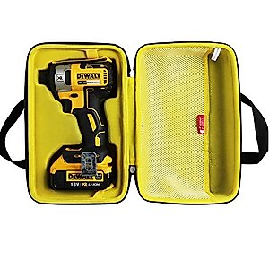 Hermitshell Travel Case for DEWALT DCF887B/DCF888B/DCF887BR 20V MAX XR Impact Driver