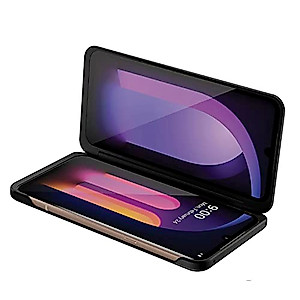 UrbanX Dual Screen Case for LG V60 ThinQ 5G with Type-C Adapter - Black