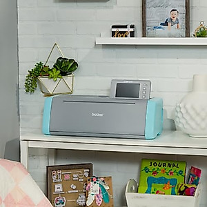 Brother ScanNCut SDX125E Electronic DIY Cutting Machine with Scanner, Make Custom Stickers, Vinyl Wall Art, Greeting Cards and More with 682 Included Patterns