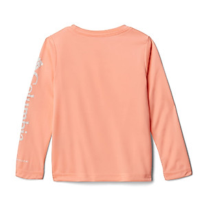 Columbia Toddler Girls Tidal Tee Long Sleeve, Tiki Pink, 3T