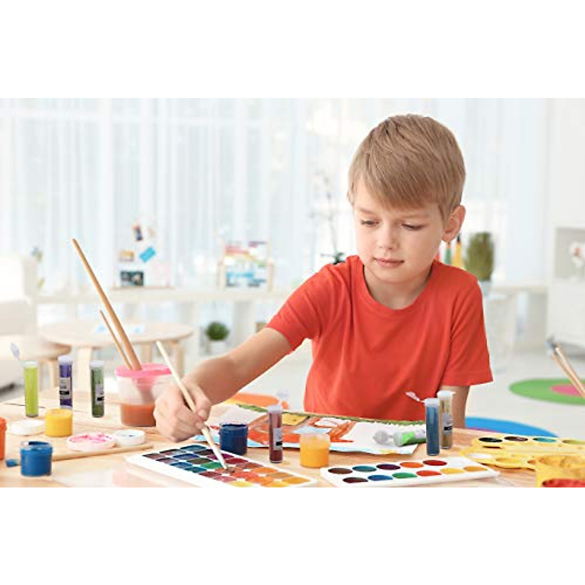 Glitter Glue (Value Pack - 24 Colors) | Washable Glittery Art Glue | Essential Slime Supplies for Slime Making and Arts & Crafts Projects | Non-Toxic & Safe for Kids