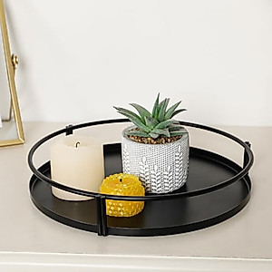 saiguomi 3Pcs Cake Stand, Black Round Metal Cake Stands 8/10/12Inch Dessert Display Stand Cupcake Stand Candy Display Plate for Dessert Table Wedding Event Birthday Anniversary Party