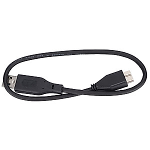 External Hard Drive, 40GB/80GB/120GB/250GB/320GB/500GB/1TB/2TB Fast Data Transfer 50-130M/S Portable Ultra Slim HDD with Mirco USB 3.0 Port ​for Desktop, Laptop, All in One Computers (80GB-Silver)