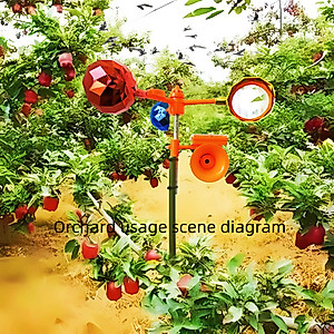 DSQSTMR Bird Repellent Devices Outdoor Reflectors for Outside Pigeon Woodpeckers Keep Scare Birds Away Solar Animal Repeller Reflective Bird Deterrents