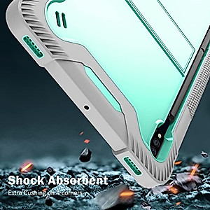 Tablet PC Case Compatible With Samsung Galaxy Tab S8/Tab S7 11 Inch (Model SM-X700/X706/T870/T875/T878) Protective Cover Rugged Durable Stand Shockproof Protective Cover Suitable Compatible With Samsu