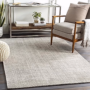 Mark&Day Area Rugs, 8x10 Giles Modern Medium Gray Area Rug, Grey Cream Carpet for Living Room, Bedroom or Kitchen (8' x 10')