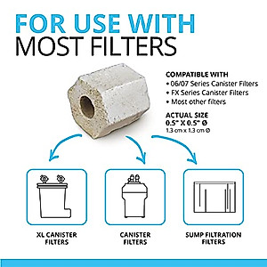 Fluval Pre-Filter Media, Mechanical Filter Media for Aquariums, Ceramic Rings, 26.45 oz., A1470