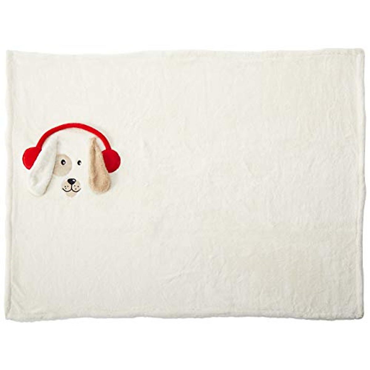 Department 56 Snowpinions Dog SnowThrow Blanket, 60 Inch, Multicolor