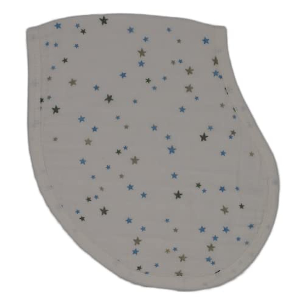 JAXMAN COLLECTION Muslin Burp Cloth for Boys & Girls, 70% Bamboo / 30% Cotton Washcloth, Face Towel, Burp Cloth, Unisex (Hot Air Balloon/Stars)