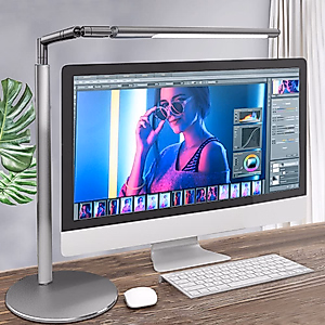 Desk Lamps for Home Office,Computer Screen Light, Computer Monitor Lamp, Screen Monitor Light for Eye Caring, e-Reading LED Task Lamp, Suitable for 24-32 inch Monitors