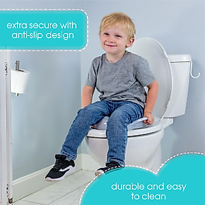 Summer Infant My Size Potty Ring Lights and Songs – Potty Training Seat Ring with Interactive Lights That Plays Music for Kids