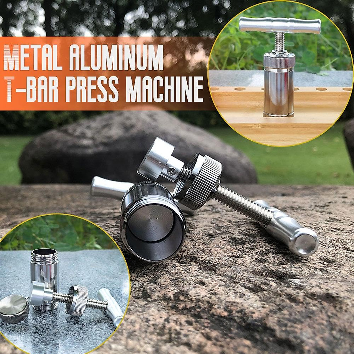 Metal Aluminum T Bar Press Compressor,T Shaped Compressor Presser,Metal Aluminum T-bar Press Machine,Durable Press Squeezer,Multi-Functional Compressor for Various Metal Materials