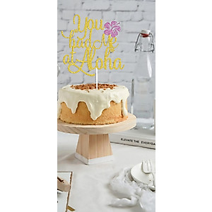 You Had Me At Aloha Cake Topper, Hawaii Wedding Decor, Mr and Mrs Cake Topper, Tropical Summer Beach Wedding Bridal Shower Wedding Party Decoration