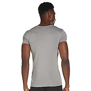 Emporio Armani Men's 2 Pack V-Neck T-Shirts, Multicoloured, Large