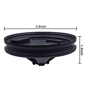 DGQ Garbage Disposal Splash Guards 3-1/2" Sink Baffle Disposal Replacement Mounting Gasket Food Waste Disposer Accessories Disposer Mounting Kit Food Waste Disposal Part for Kitchen Sink