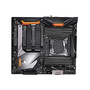GIGABYTE X299X AORUS Master (Intel/X299/E-ATX/12 Phase Digital VRM/Triple Fins-Array Heatsink/ESS Sabre DAC/WiFi 6/10G LAN/5G LAN/Motherboard)