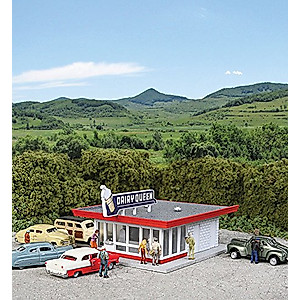 Walthers Cornerstone N Scale Vintage Dairy Queen Kit