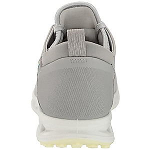 ECCO Women's Cool Pro Gore-TEX Waterproof Golf Shoe, Concrete/Wild Dove, 10-10.5
