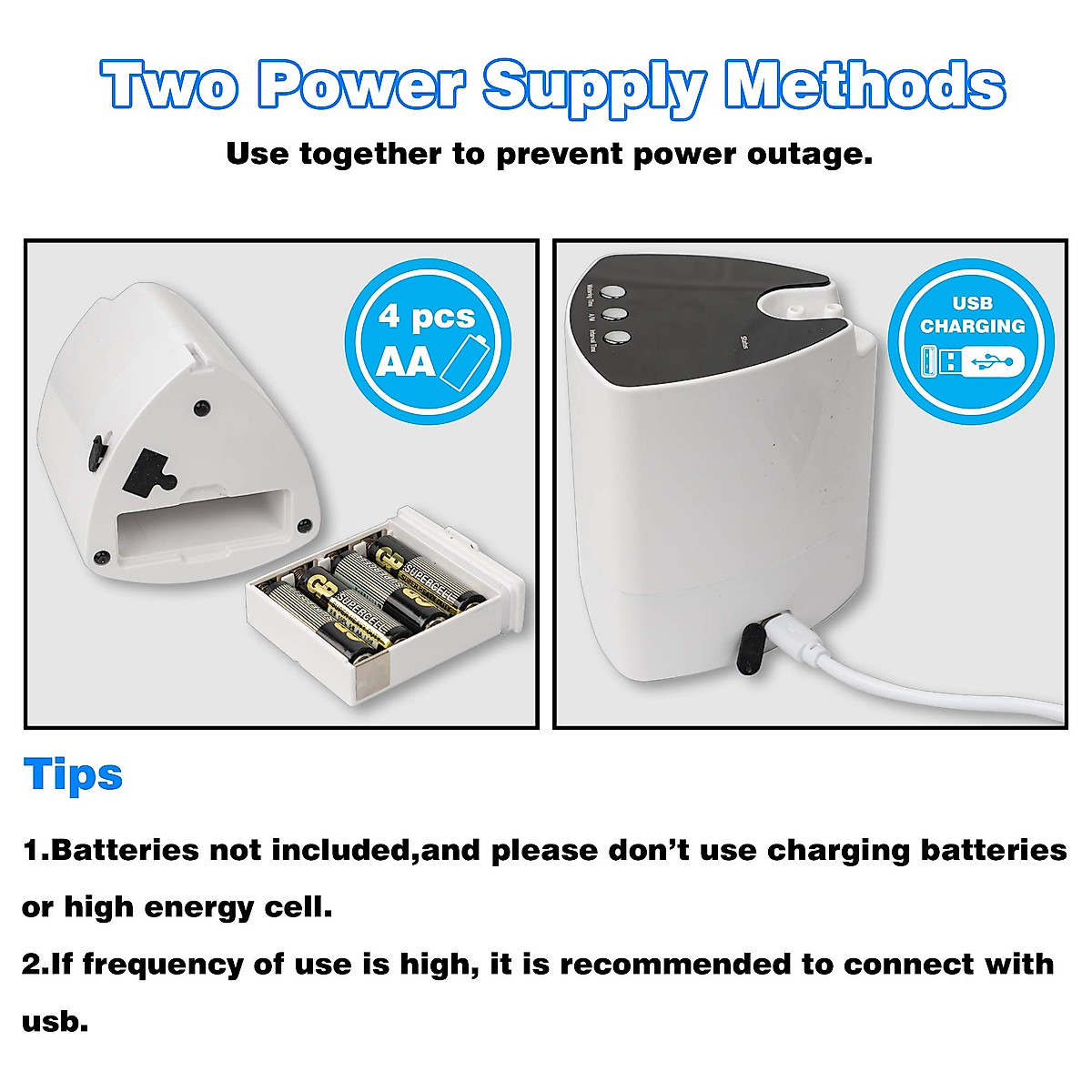 Hourleey Automatic Watering System Drip Irrigation Kit, Self Watering System with 30-Day Adjustalbe Programmable Water Timer USB Power Supply, Micro Vacation Watering Device for Indoor Potted Plants