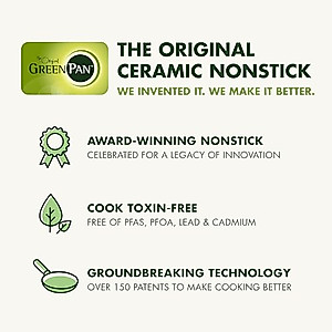 GreenPan Advanced 12” X 15” Electric Skillet with Lid, 7QT Capacity for Family Meals, Healthy Ceramic Nonstick PFAS-Free Coating, Fry, Sauté, Steam, Simmer, Sear, Stir Fry, Dishwasher Safe, Clay