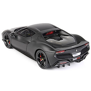 BBR 296 GTB Matt Black with Display CASE Limited Edition to 20 Pieces Worldwide 1/18 Model Car P18210 MB1